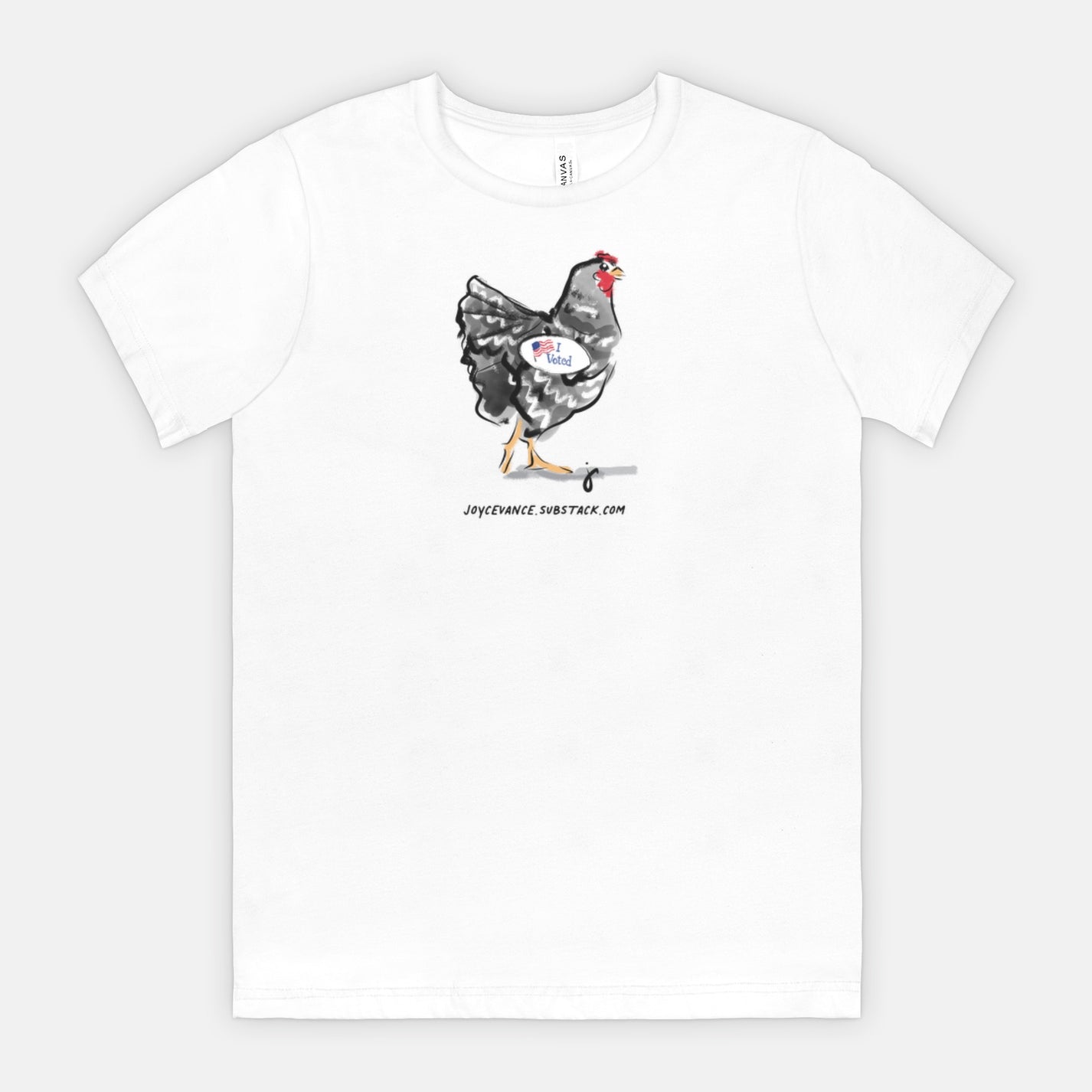 Joyce Vance Chicken Substack - Unisex Tee – Civil Discourse Store